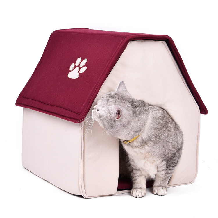 Triangle Shape Pet Cat House Cat Scratcher House Cat Box House - Buy ...